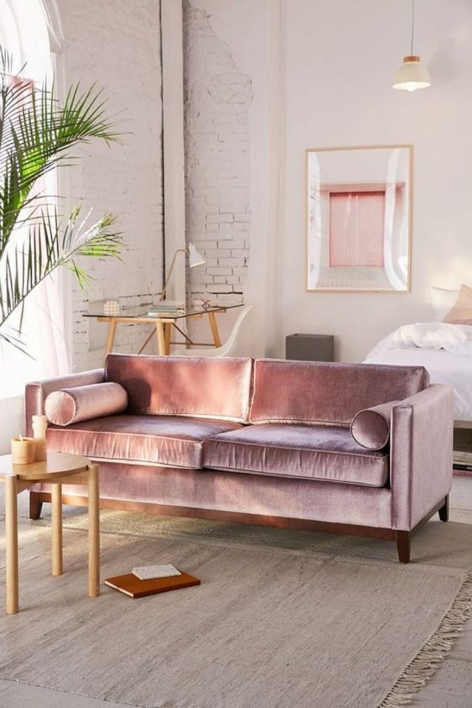Upholstered Velvet Sofas to Rock your Living Room
